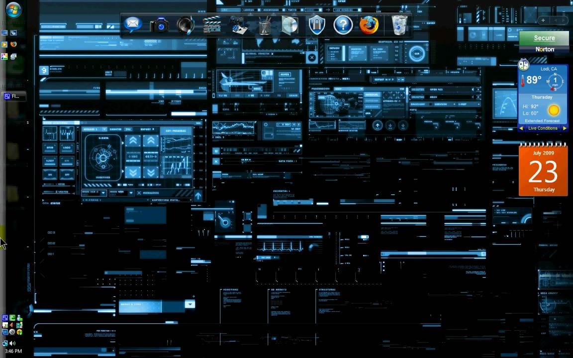 How to put taskbar on top - YouTube