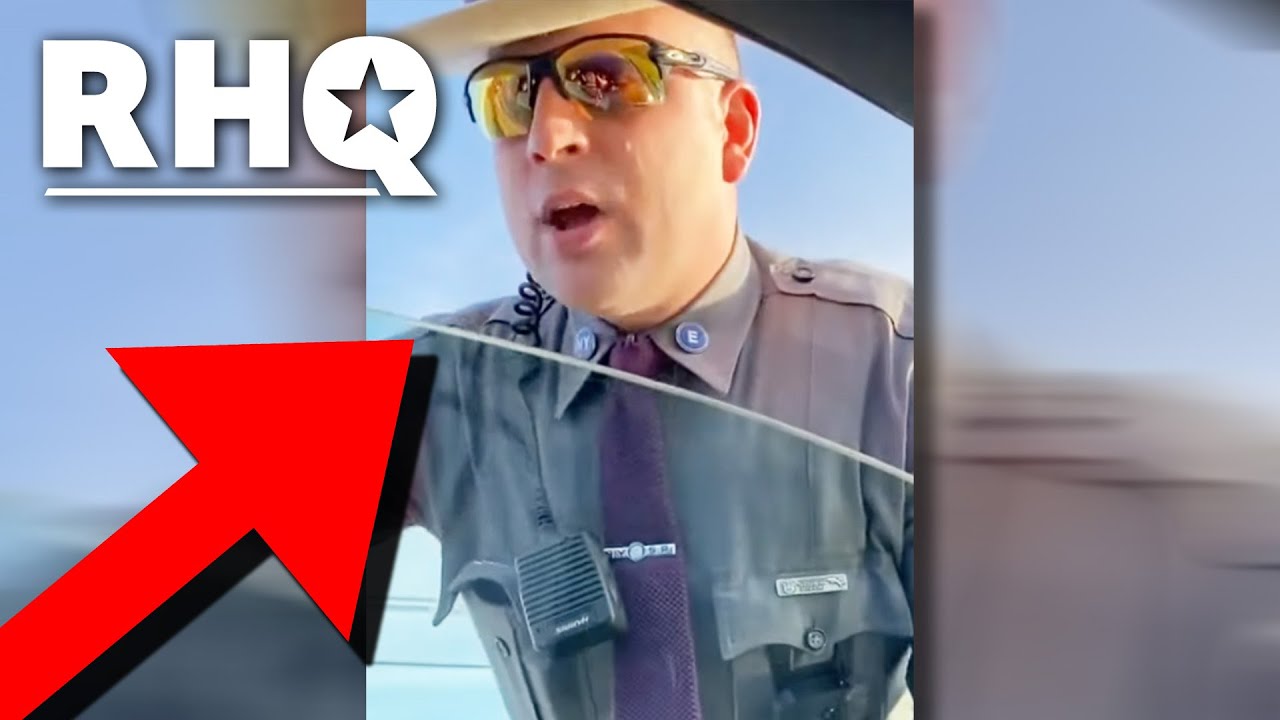 State Trooper Gets Humiliated By Educated Motorist - YouTube
