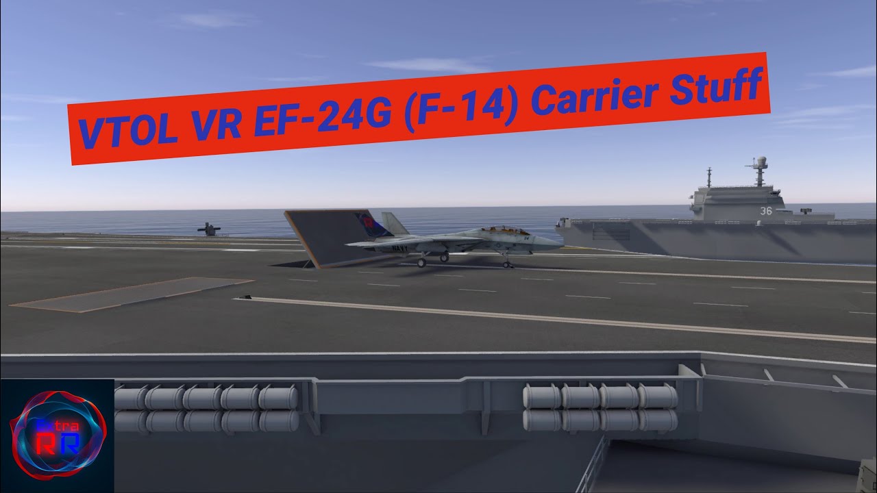 F-14 Carrier stuff in VTOL VR - YouTube