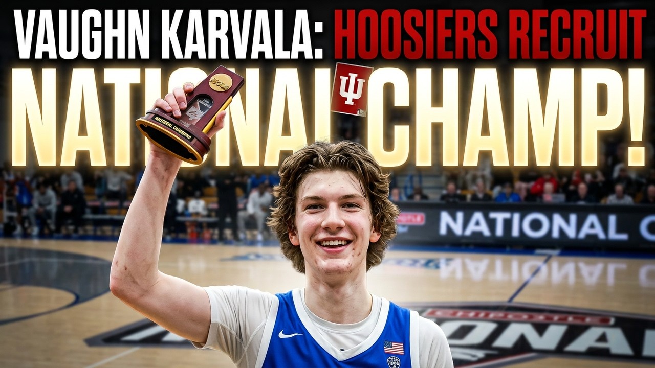 Indiana Basketball recruit Vaughn Karvala won National Championship ...