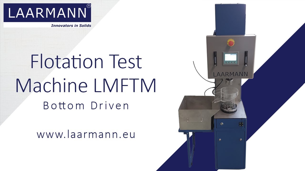 Flotation Machine Bottom Driven - Demonstration - YouTube