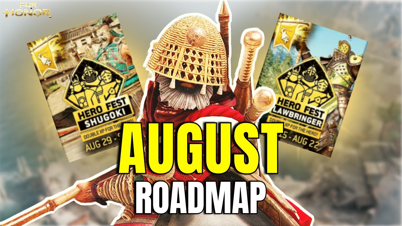 NEW August 2024 Roadmap! All Updates & Content Revealed [For Honor ...