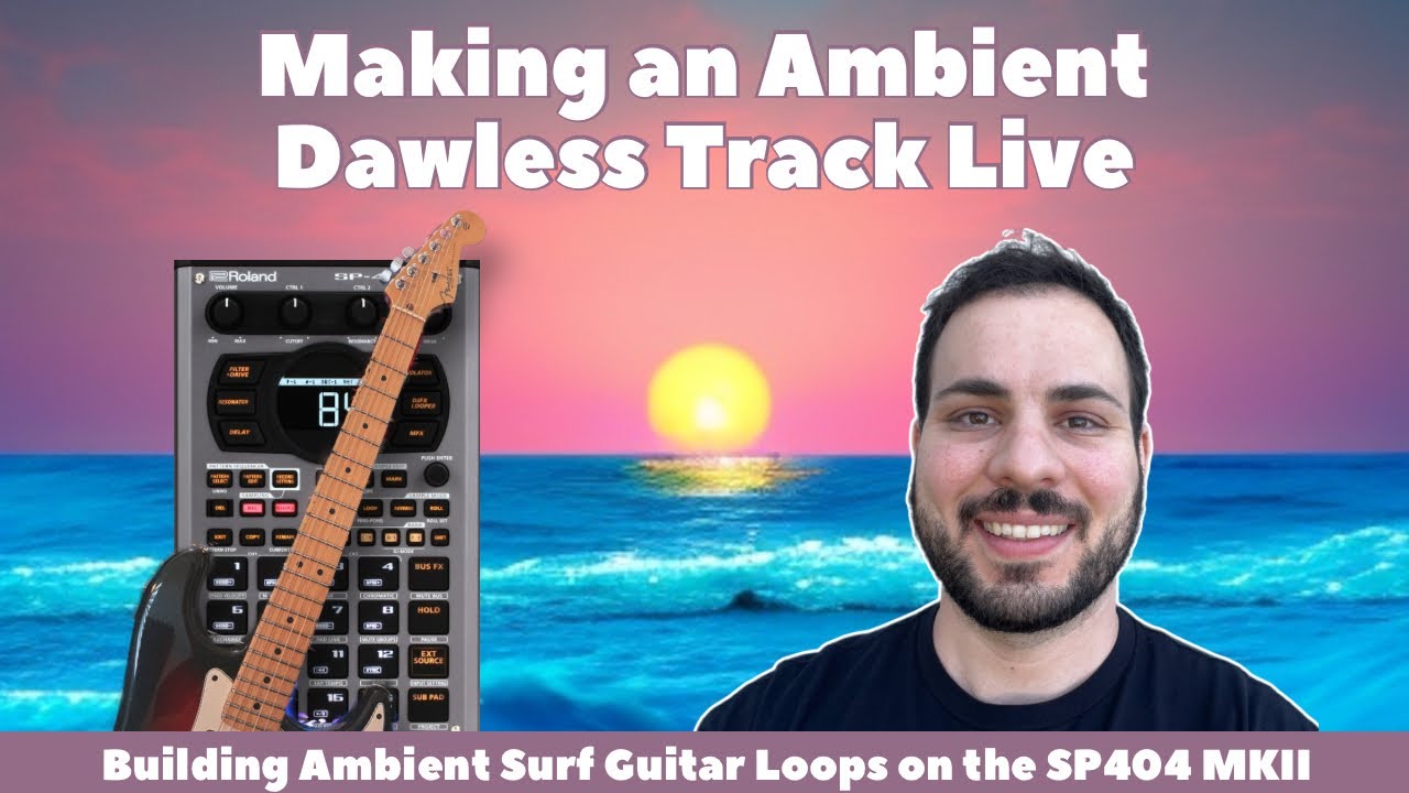 Making an Ambient Guitar Track on the SP404 MKII//Building Loops, Sound Design and Performance ...