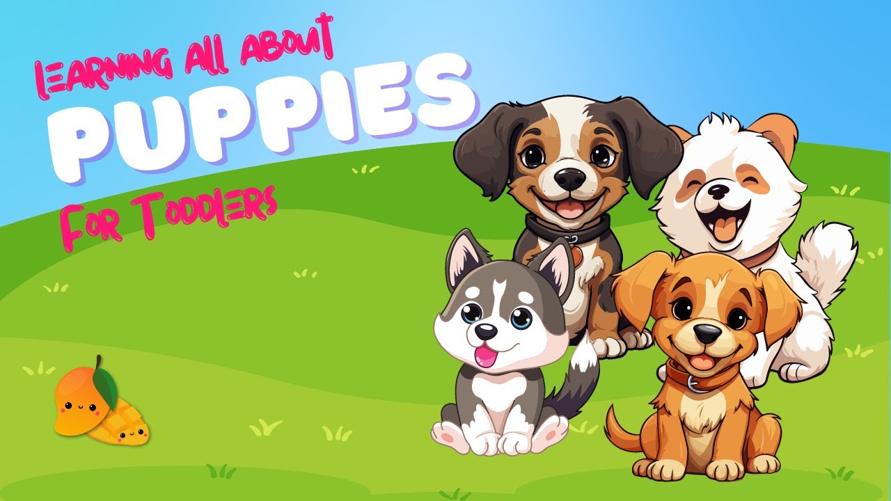 Learn all about Puppies | Videos for Babies and Toddlers - YouTube