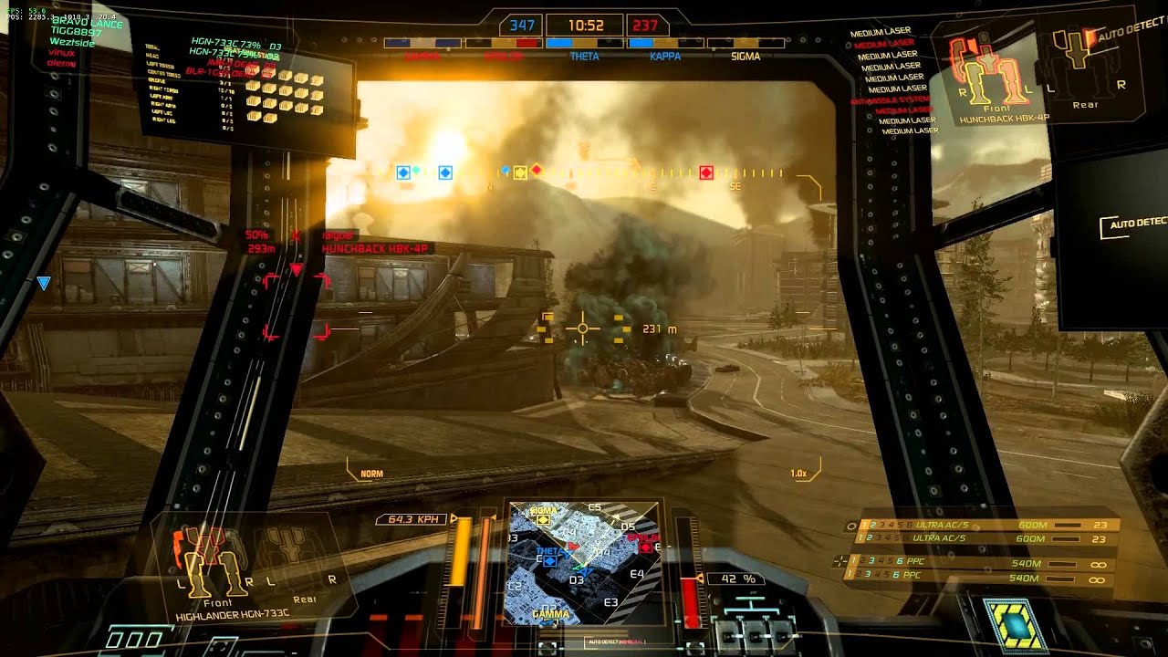 MWO Gameplay TIG8897 Highlander, 5 Kills, 1165 Damage - YouTube