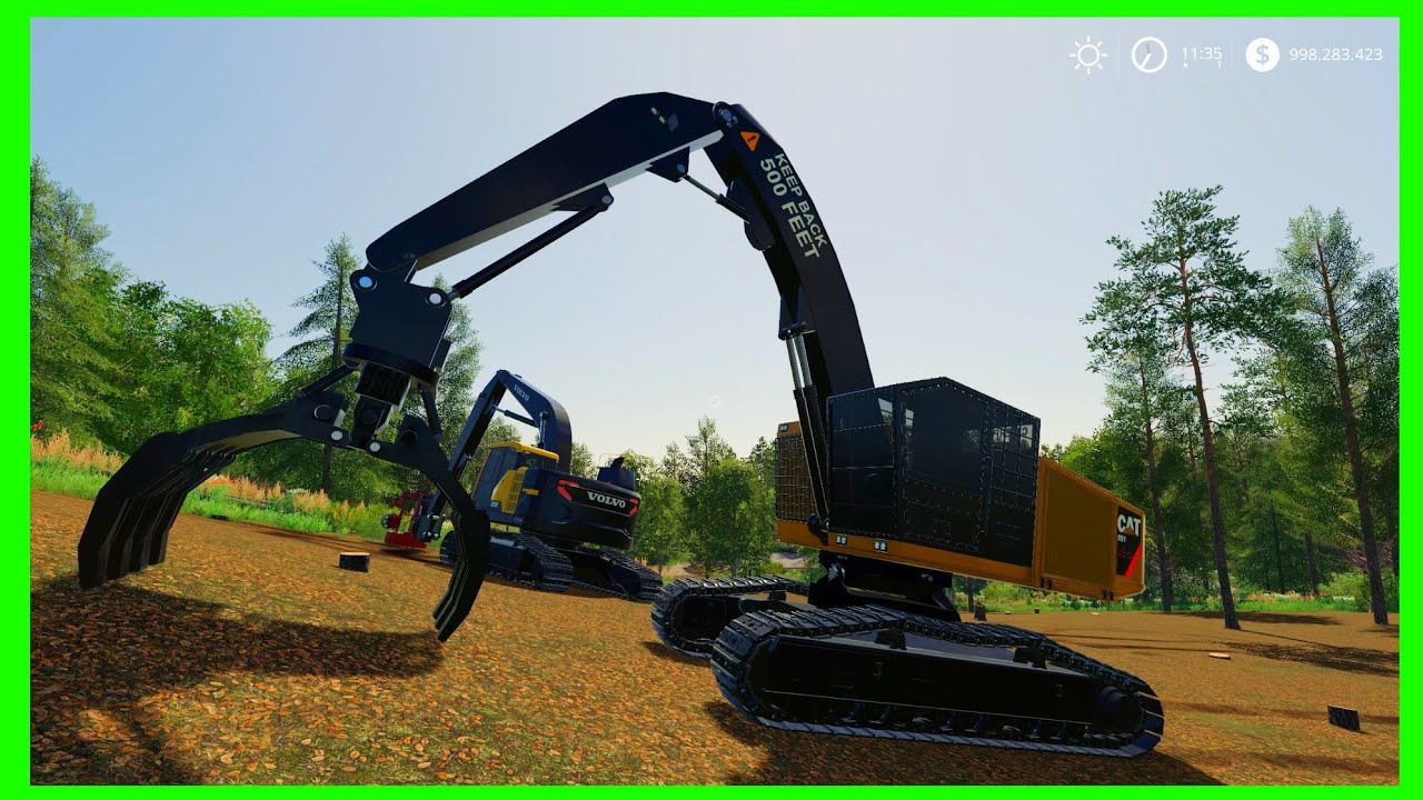 Fs19 🌳 Forestry Map 🌳 FDR logging - YouTube