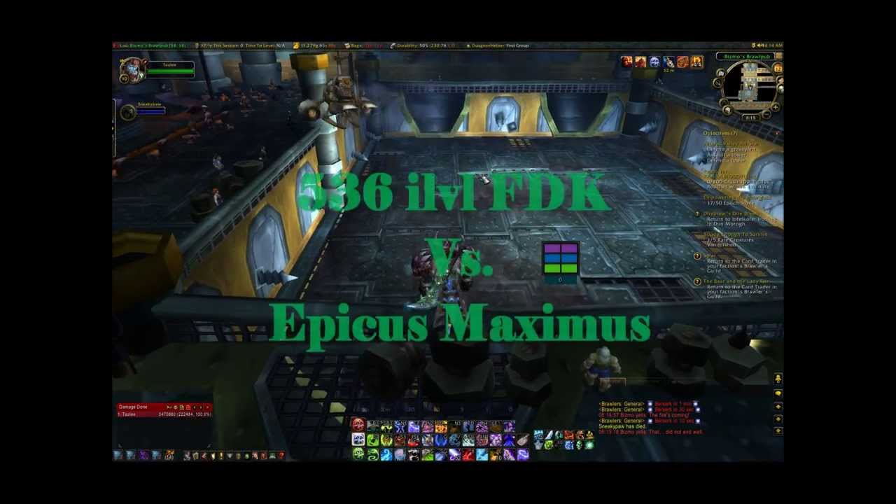 Epicus Maximus - Frost DK PoV - YouTube