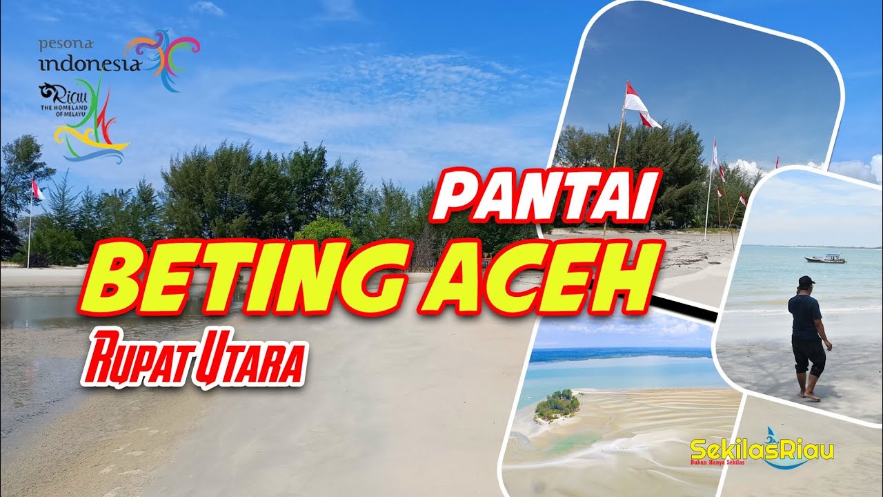 Pantai Beting aceh Rupat Utara - YouTube