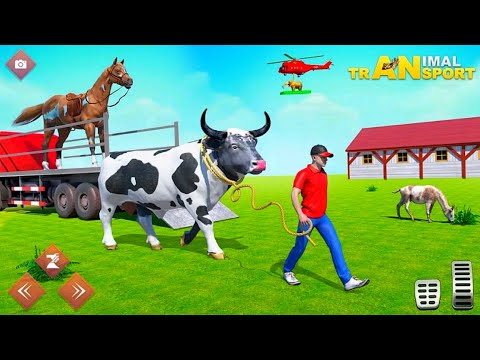 Wild Zoo Animals Transport - Transport Dog Horse With Truck - Android Gameplay