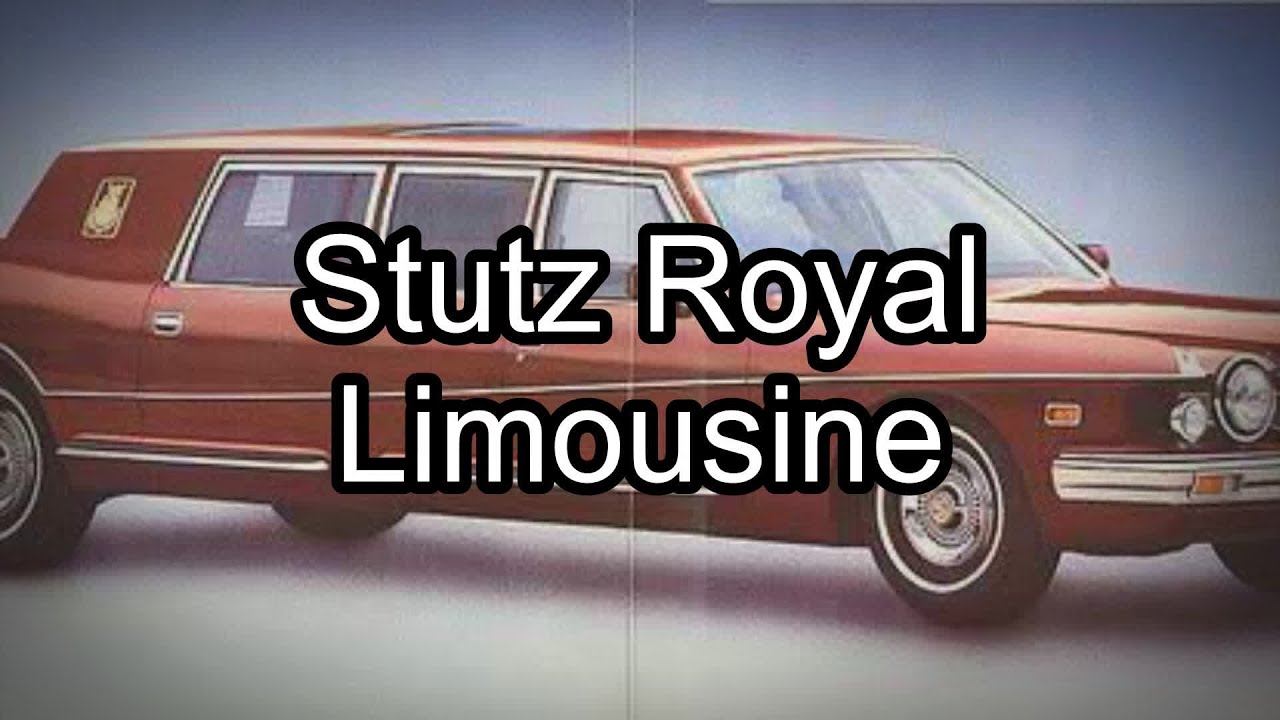 Photos of the Stutz Royal Limousine | Not A Review! - YouTube
