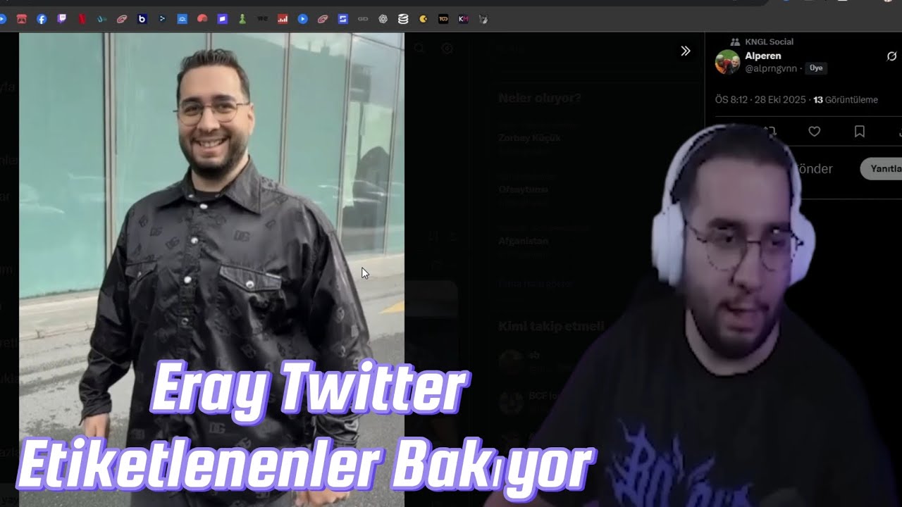 Eray | Twitter Etiketlenenlere Bakıyor ( 27.10.2025 ) #eray - YouTube
