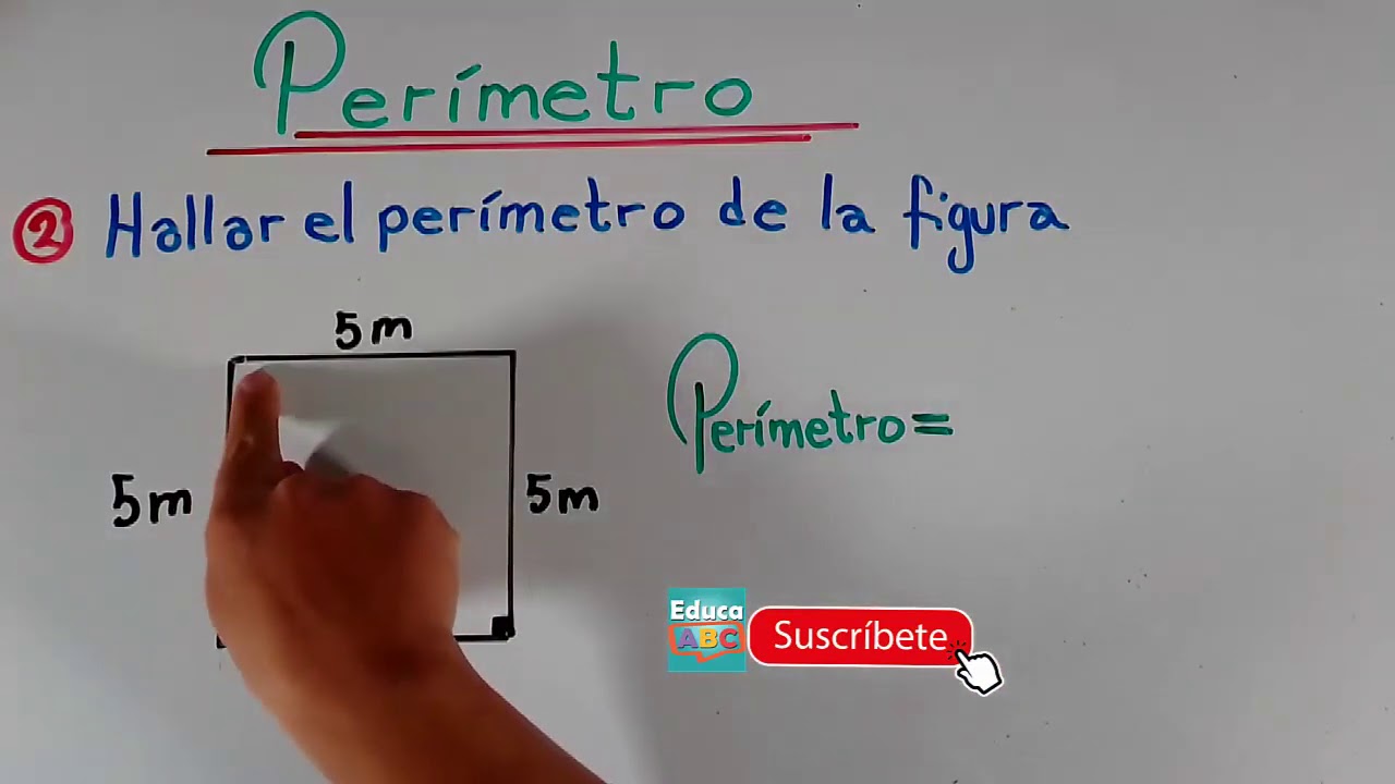 Perímetro de figuras planas con ejemplos - YouTube