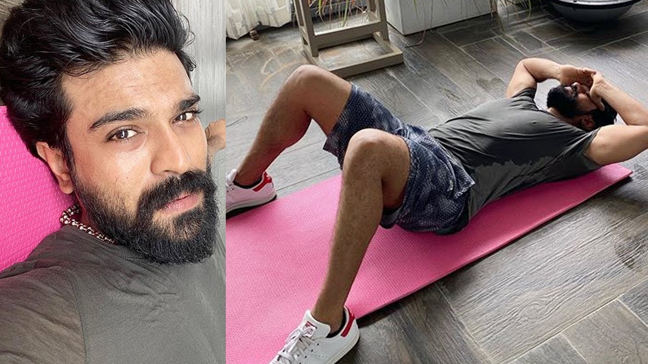 Ram charan relaxing after workout | Ram charan gym | RRR | Prince ...