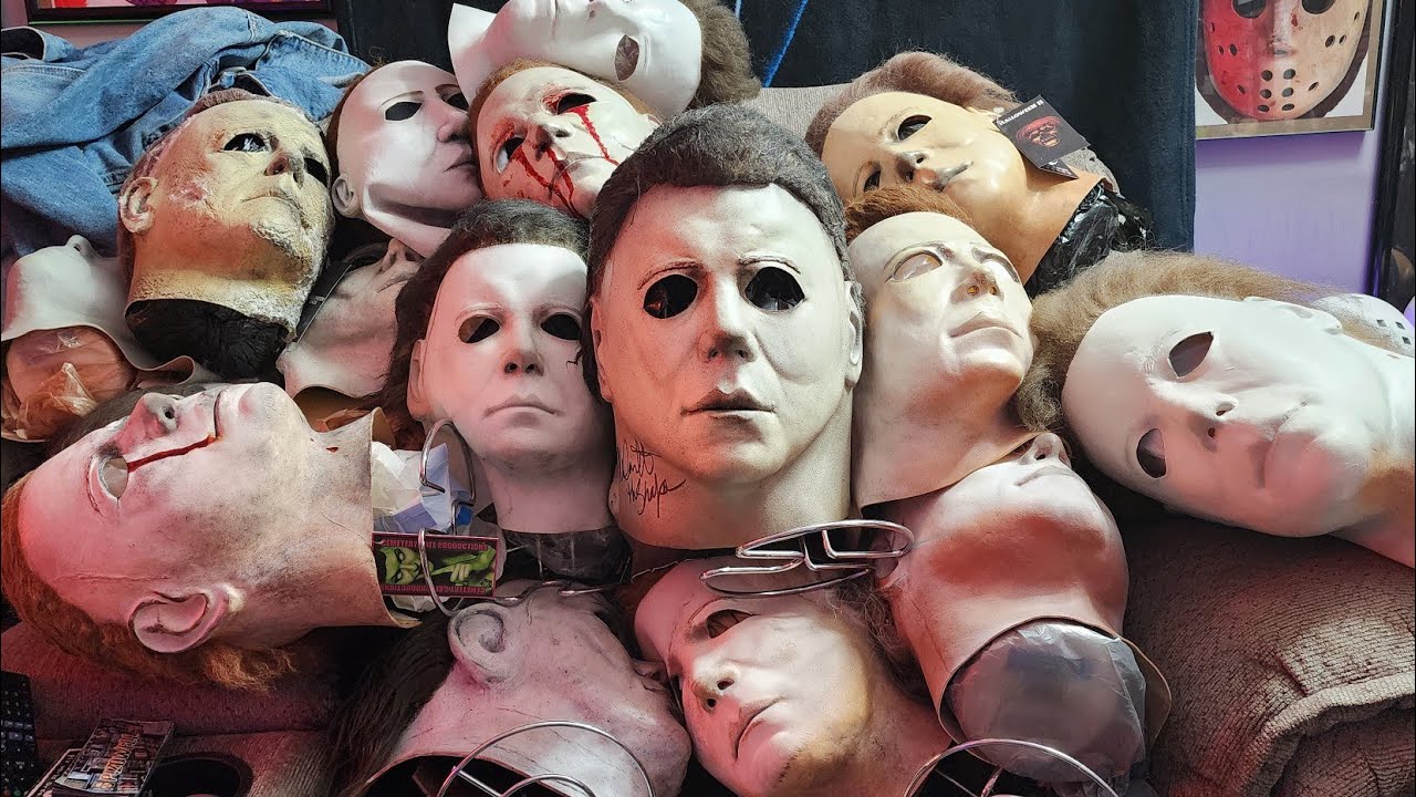 My Entire Michael Myers Mask Collection - YouTube