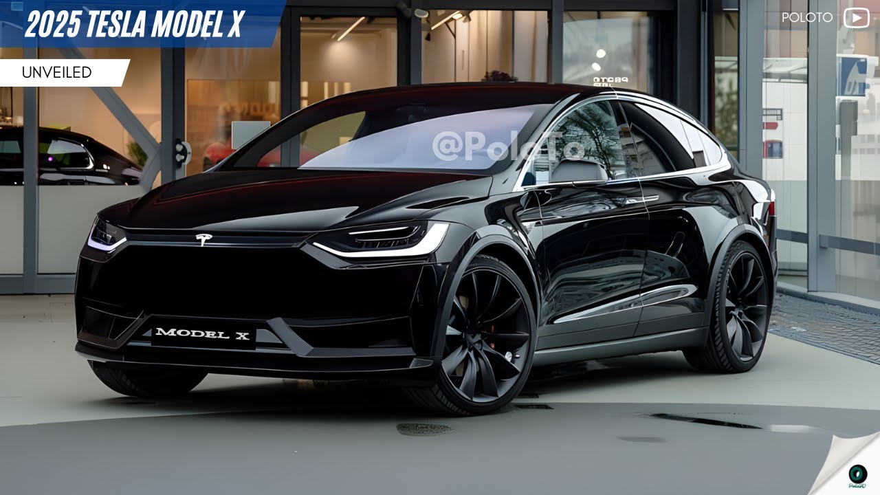New 2025 Tesla Model X Unveiled - an elegant and functional electric ...