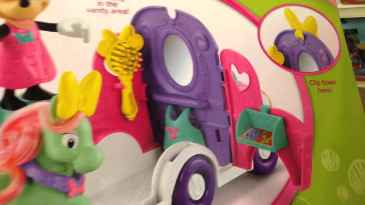 MINNIE MOUSE POLKA DOT PONY CART by Fisher Price [Disney Toys] TOY ...