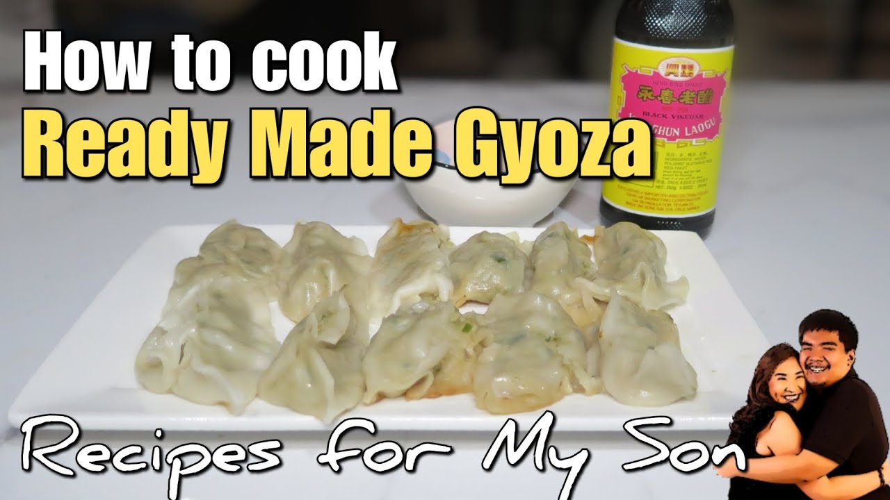 How to Cook Ready Made Gyoza | Recipes for My Son - YouTube