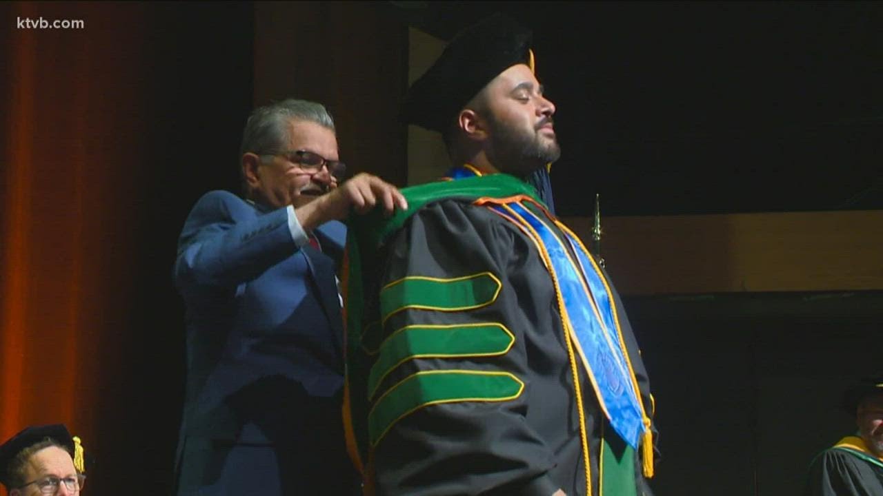 'I feel over the moon': ICOM celebrates first graduation - YouTube