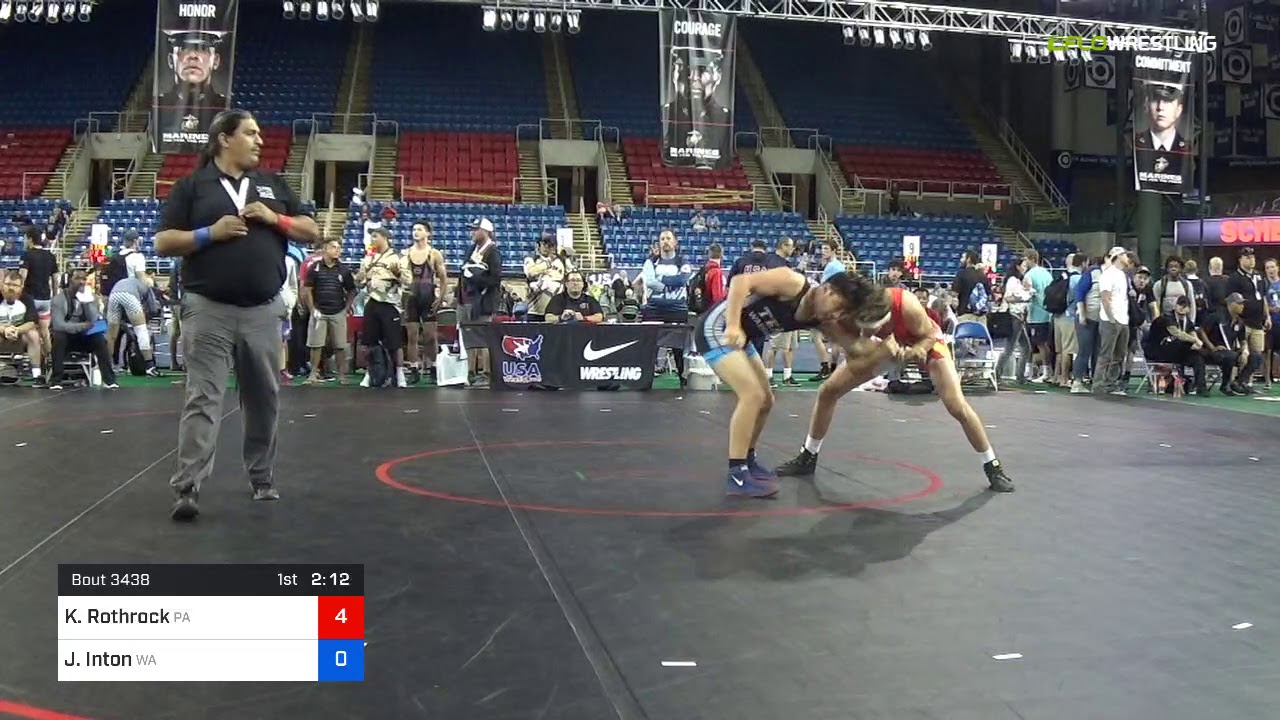 2018 USMC-USAW Cadet & Junior GR Nationals/Cadet 152 Round Of 16 ...