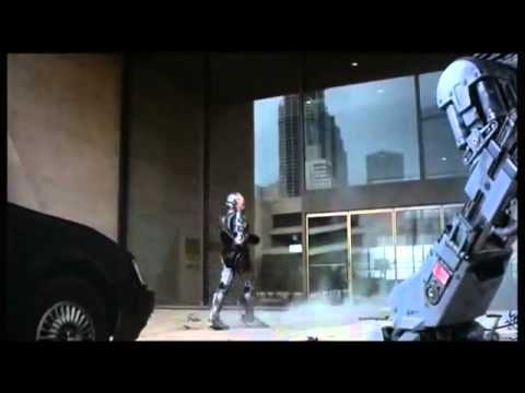 Robocop vs. ED 209 Lol... - YouTube