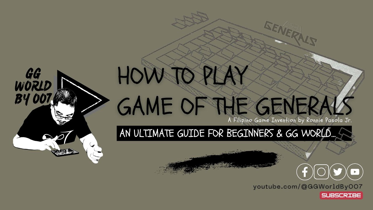 Game of the Generals: How to Play Game of the Generals - 2023 Tutorial ...