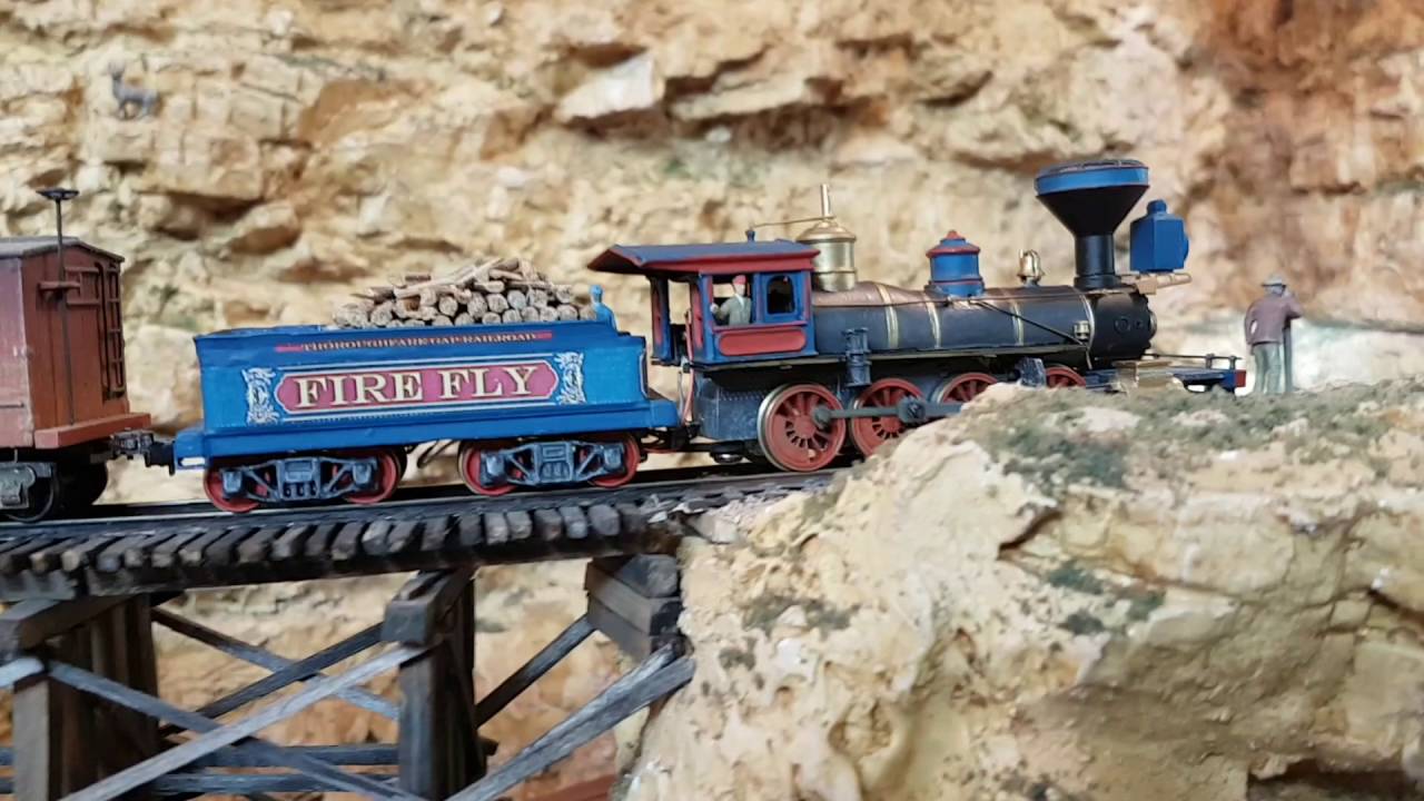 Firefly 2-8-0 Thoroughfare Gap Railroad June 2016 - YouTube