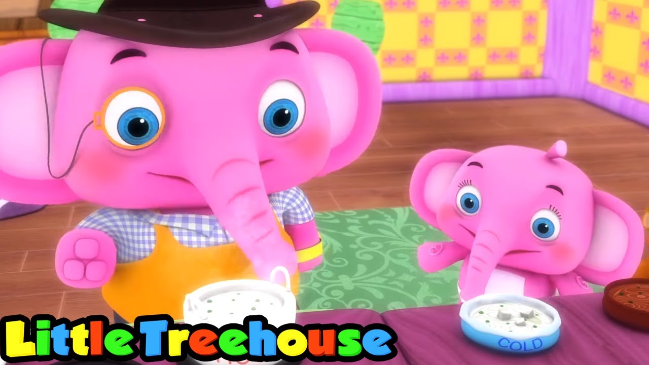 Gachas de guisantes calientes | Canciones infantiles | Little Treehouse ...