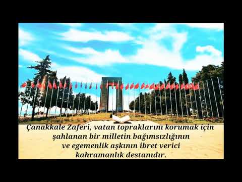 🇹🇷18 Mart Çanakkale Türküsü / Gebze Ç.İ.B Ali Nuri Çolakoğlu Mesleki Teknik ve And. Lisesi