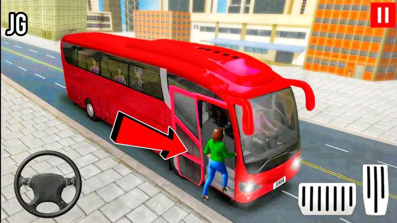 Couch Bus Simulator Bus Games !! Jake Gamer - YouTube