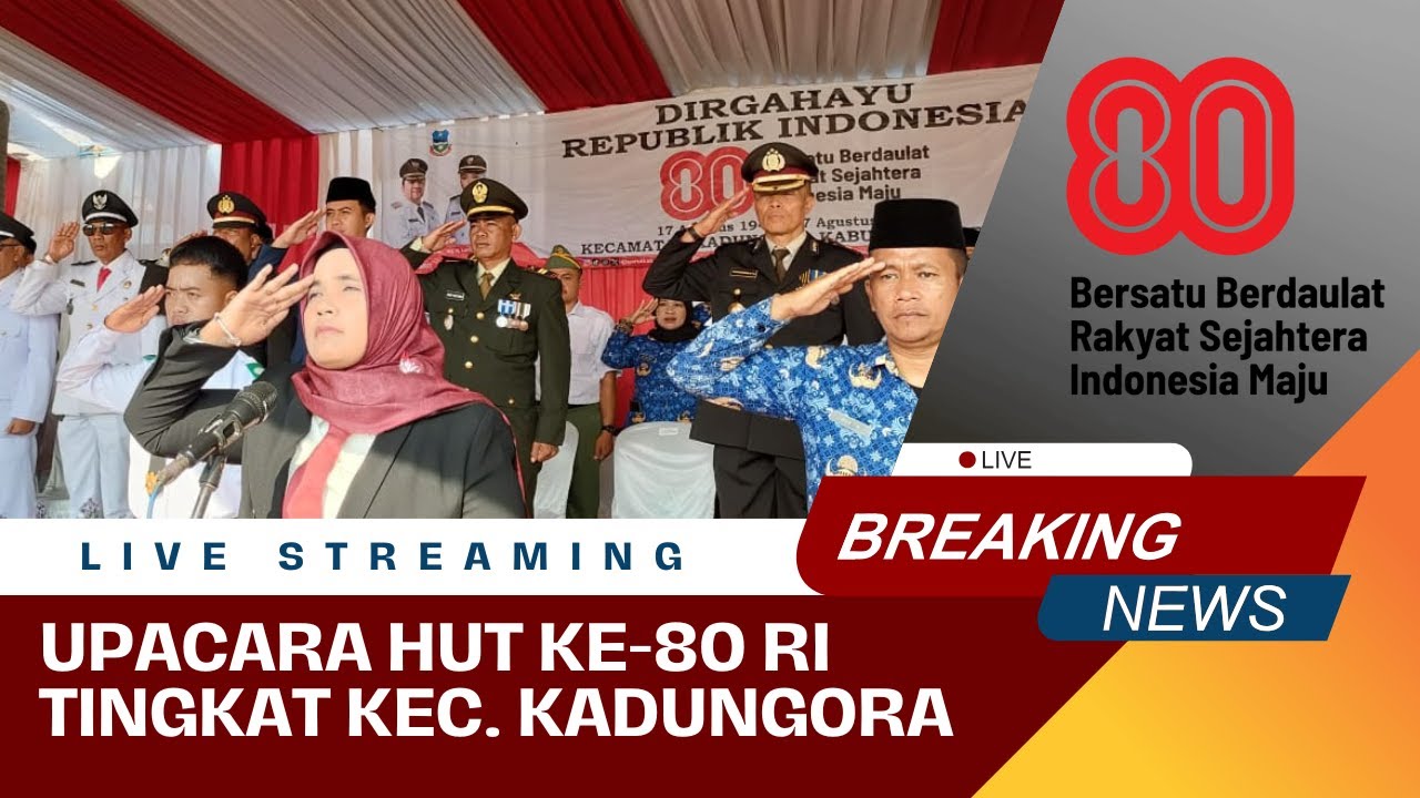 PASKIBRA KECAMATAN KADUNGORA TAHUN 2025 - YouTube