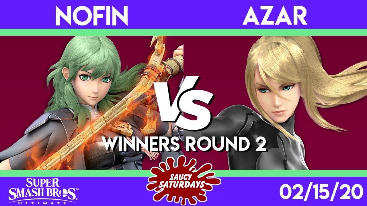 Saucy Saturdays #18 - nofin (Byleth) VS. Azar (Zero Suit Samus ...