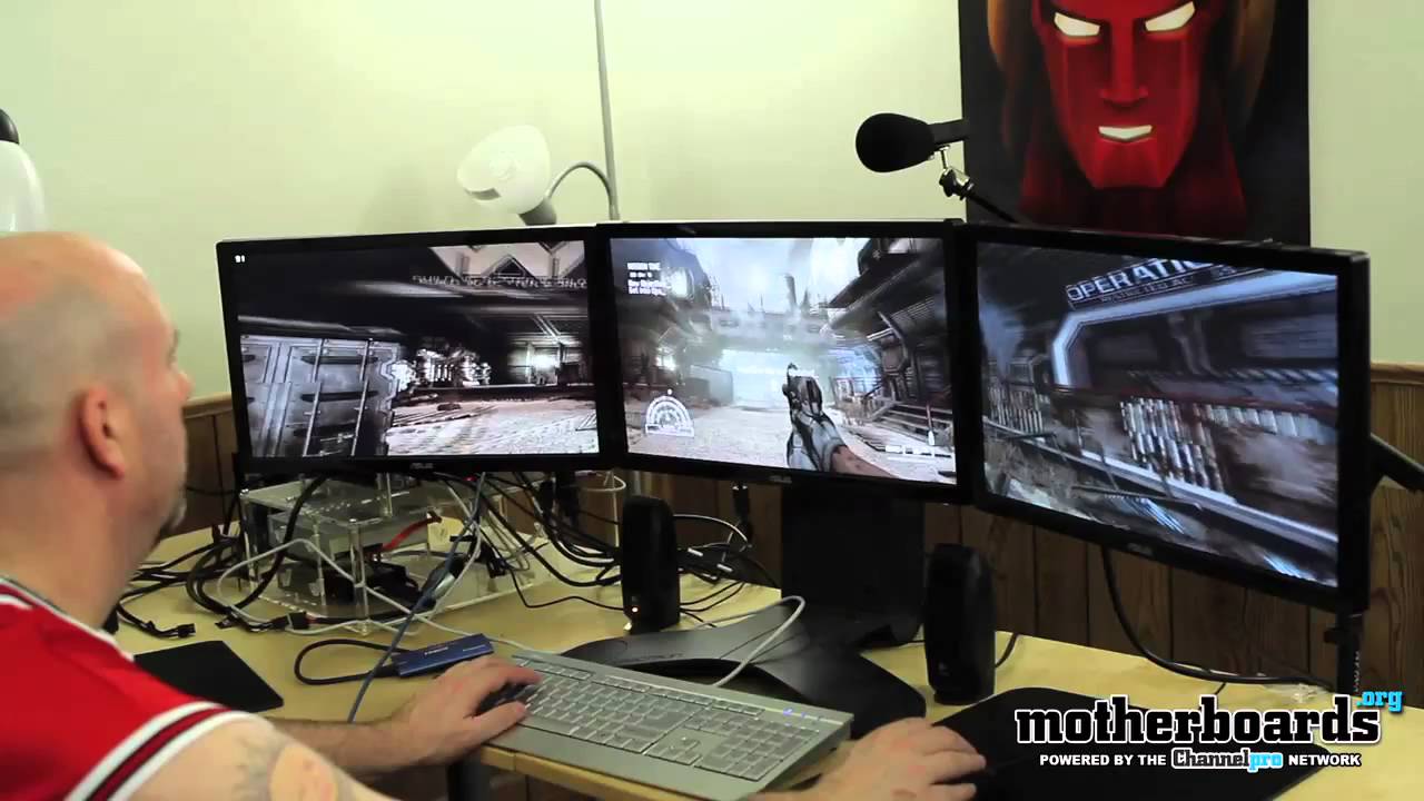 AMD RADEON HD 6990 Triple Monitor Eyefinity Alien vs Predator 5040 x ...