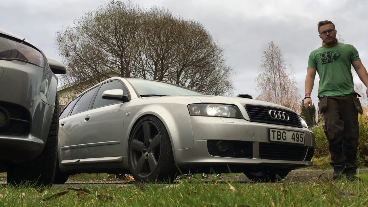 Audi B6 R32 VR6 turbo swap - YouTube