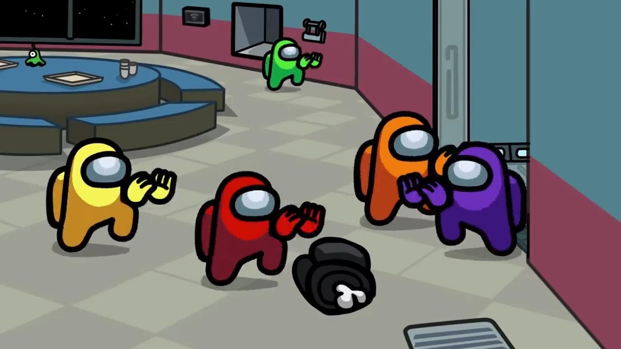 Among Us Distraction Dance Animation - YouTube