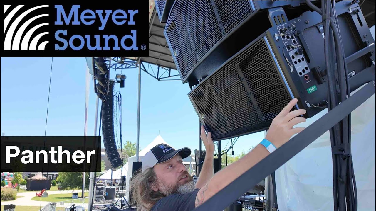 Meyer Sound Panther Line Array - Closer Look - YouTube