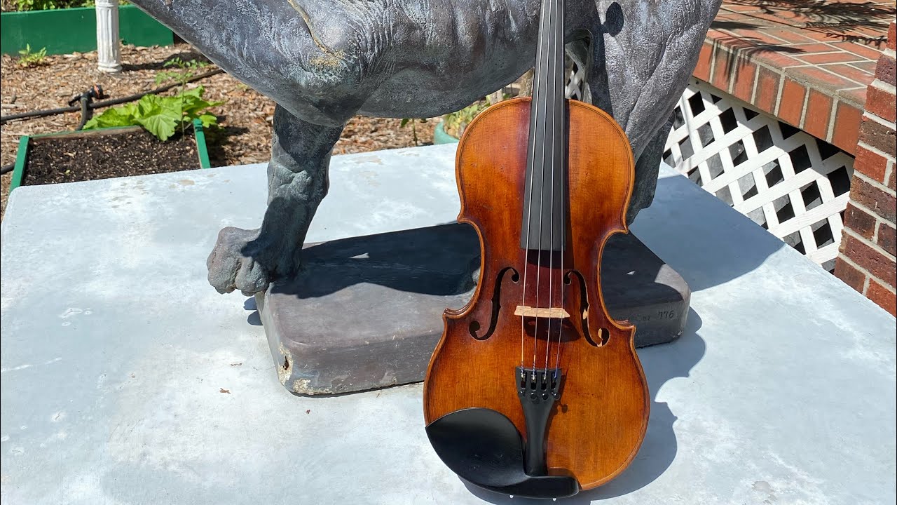 David Coleman’s old Stainer restoration sound Demo. - YouTube