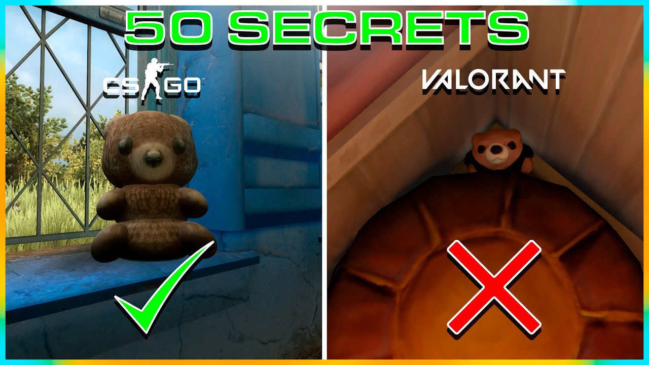 50 SECRETS / EASTER EGGS IN CS:GO - YouTube