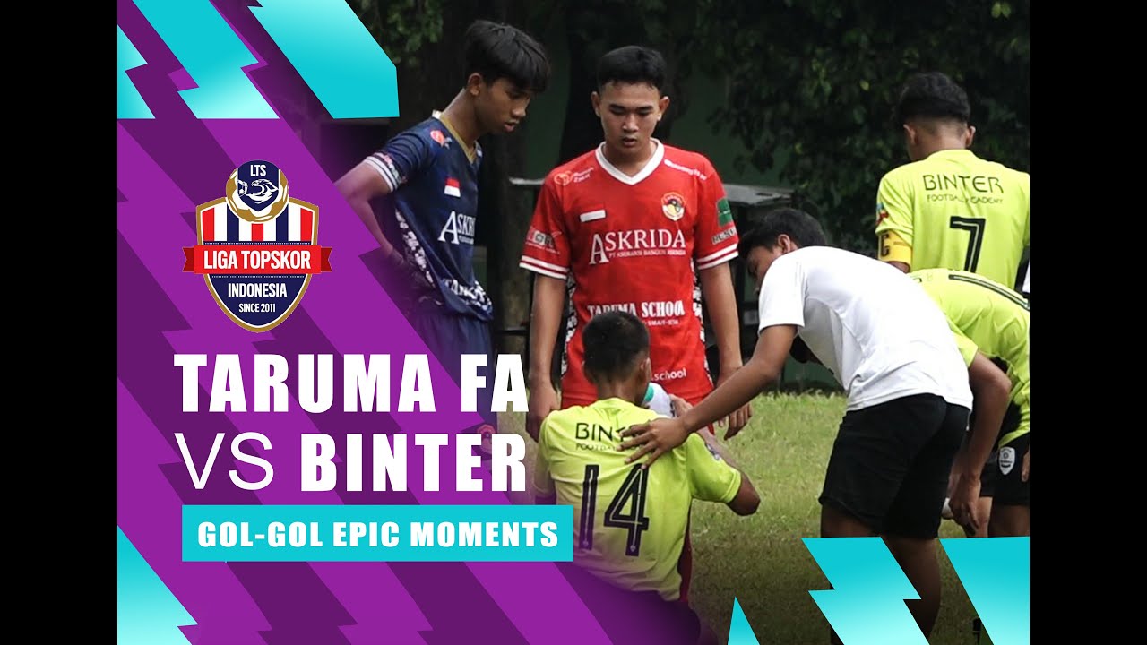 GOL GOL EPIC MOMENT LIGA TOPSKOR TARUMA FA VS BINTER - YouTube
