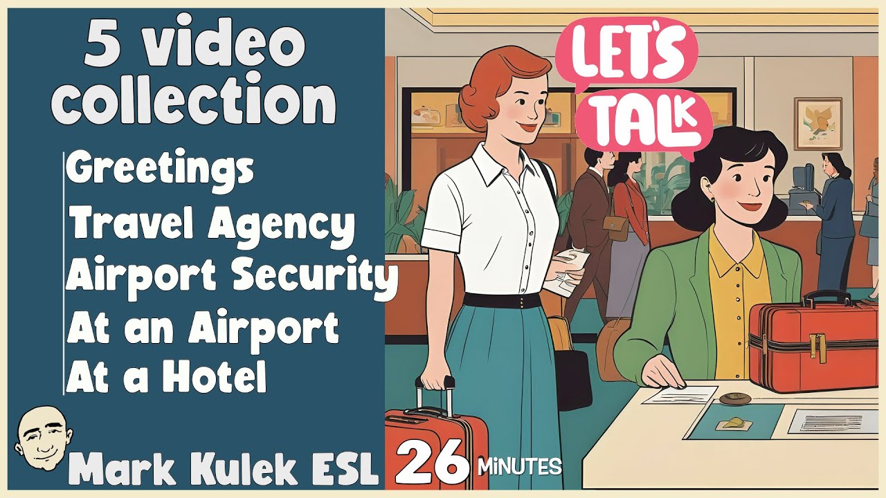 26 minutes - Talk in English (conversations) with Mark Kulek ESL - YouTube
