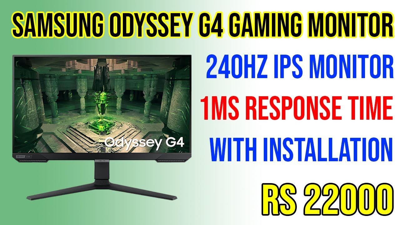 samsung odyssey g4 gaming monitor | samsung gaming monitor installation ...