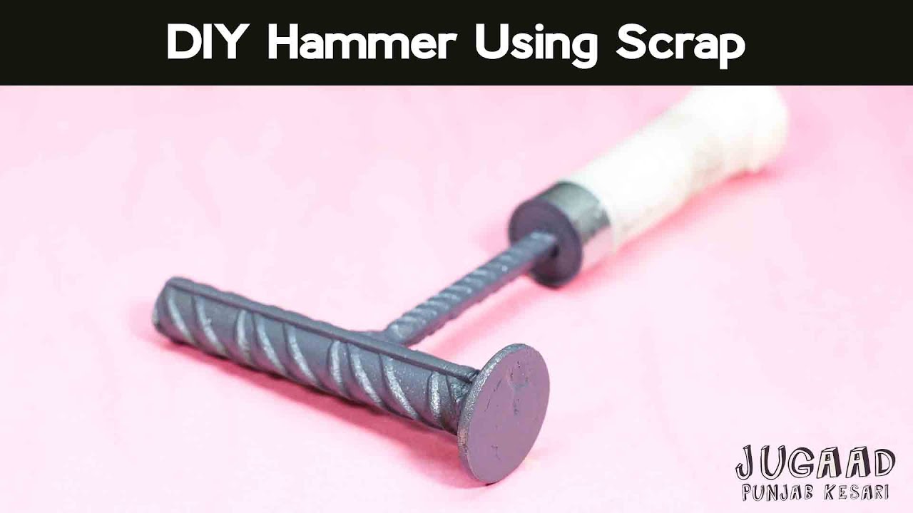 DIY Hammer Using Scrap - YouTube
