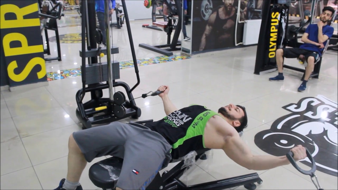 Flat Bench Cable Fly nasıl çalışılmalı - YouTube