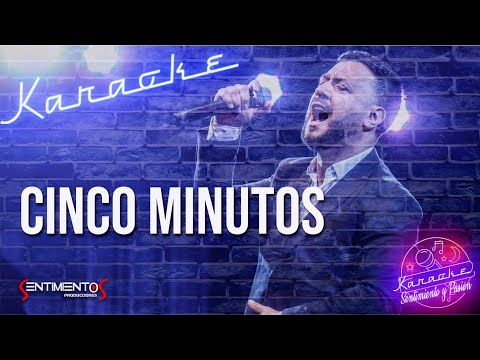 Lucas Sugo - Cinco minutos (Karaoke)