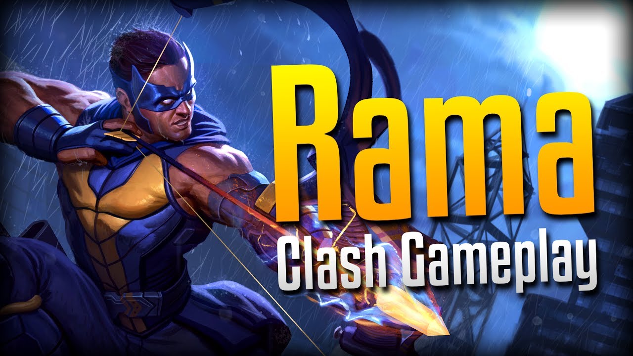 Smite: Fighting Crime!- Marksman Rama Clash Gameplay - YouTube