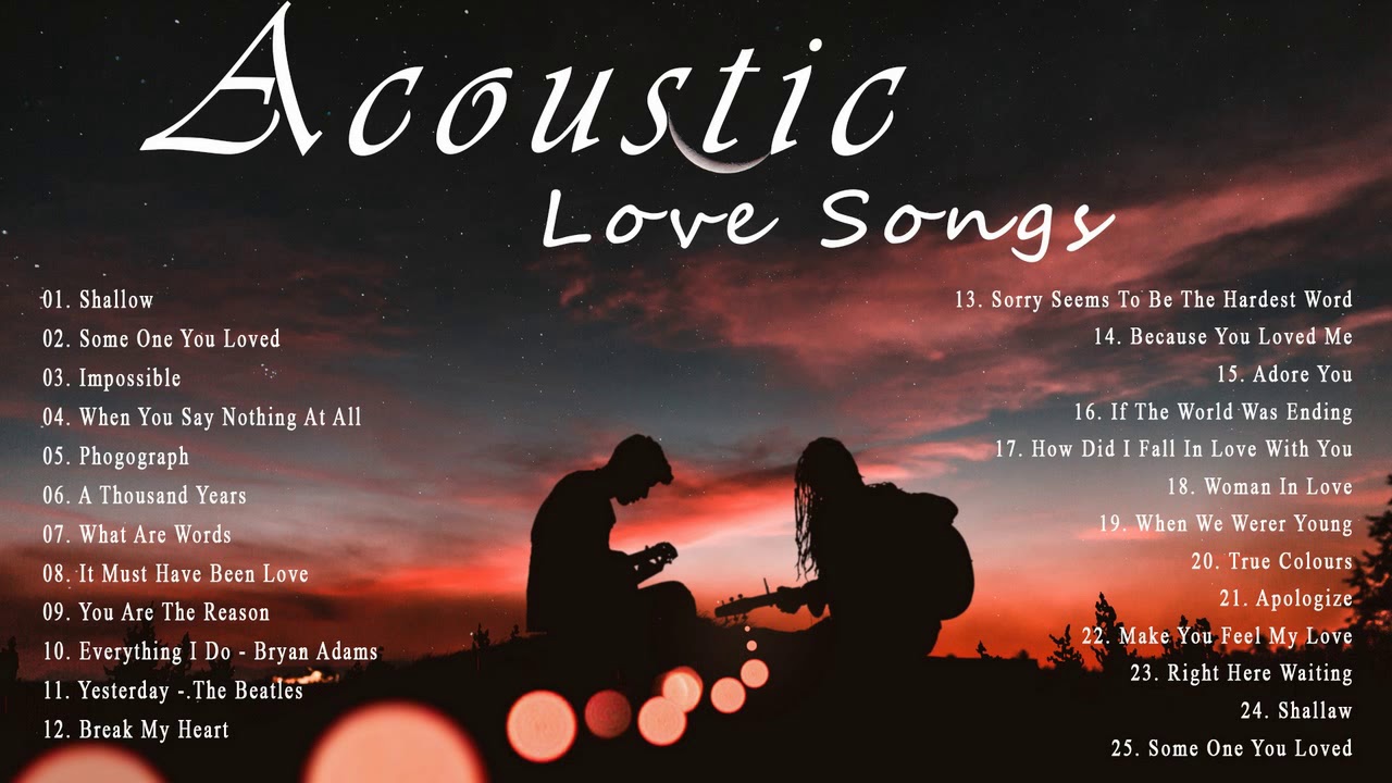 Best Acoustic Love Songs Cover 2021 - Top Hits English Acoustic Cover ...
