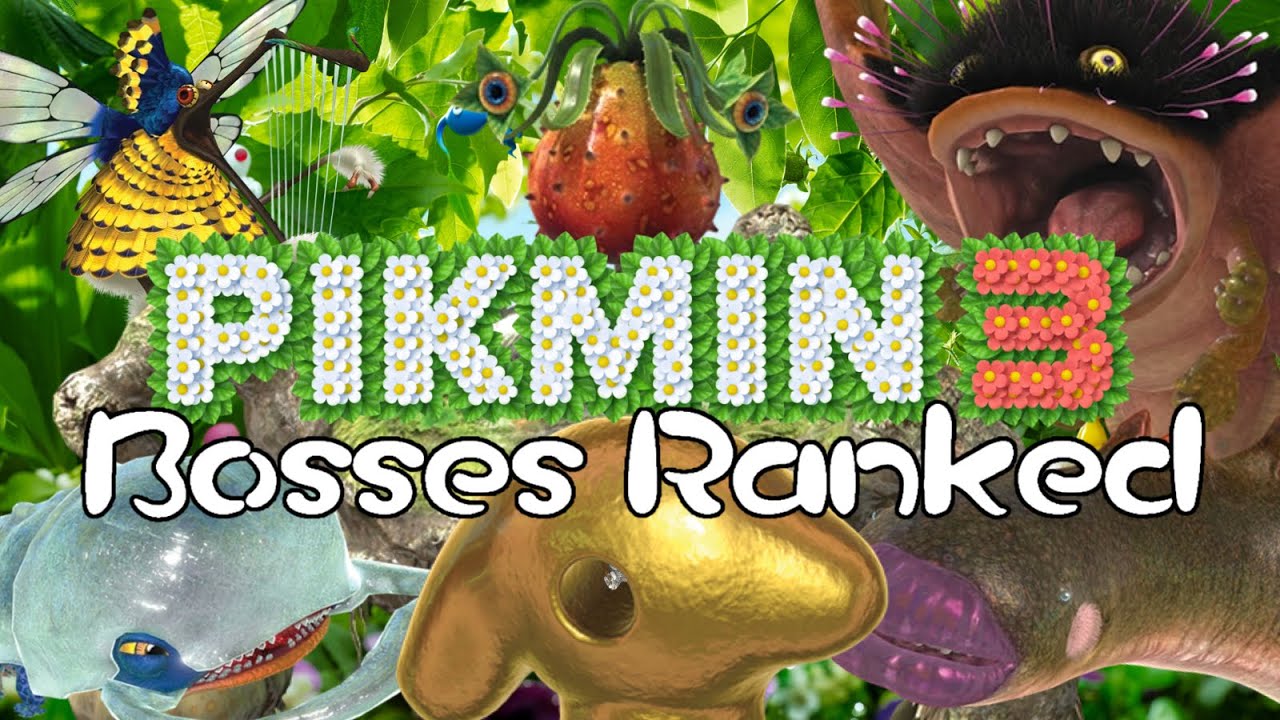 Every Pikmin 3 Boss Ranked - YouTube