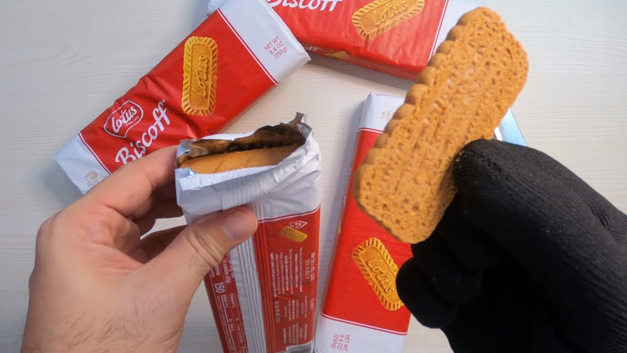 Best selling Biscuit at SNR (Lotus Biscoff) - YouTube
