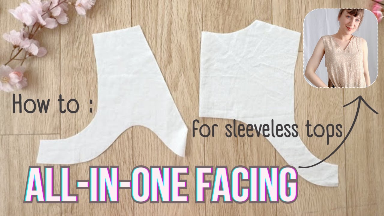 Easy All-In-One Facing Tutorial for Beginners | Draft, Sew & Attach to ...