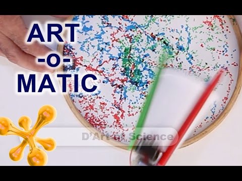 How to Make Art with Vibrations - dArtofScience - YouTube
