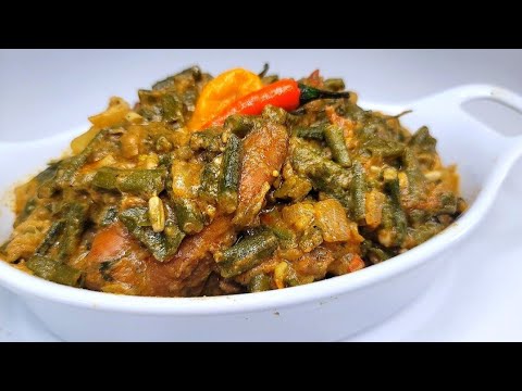 bora/long bean with chicken | recipe guyanese style - YouTube